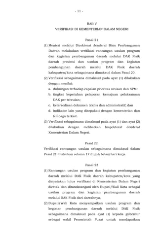 Permen no.117 th 2017 tata cara pengusulan dan verifikasi dak proposal | PDF