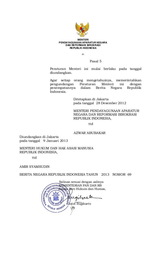 Letak Tanda Tangan Pada Surat Resmi - Delinewstv