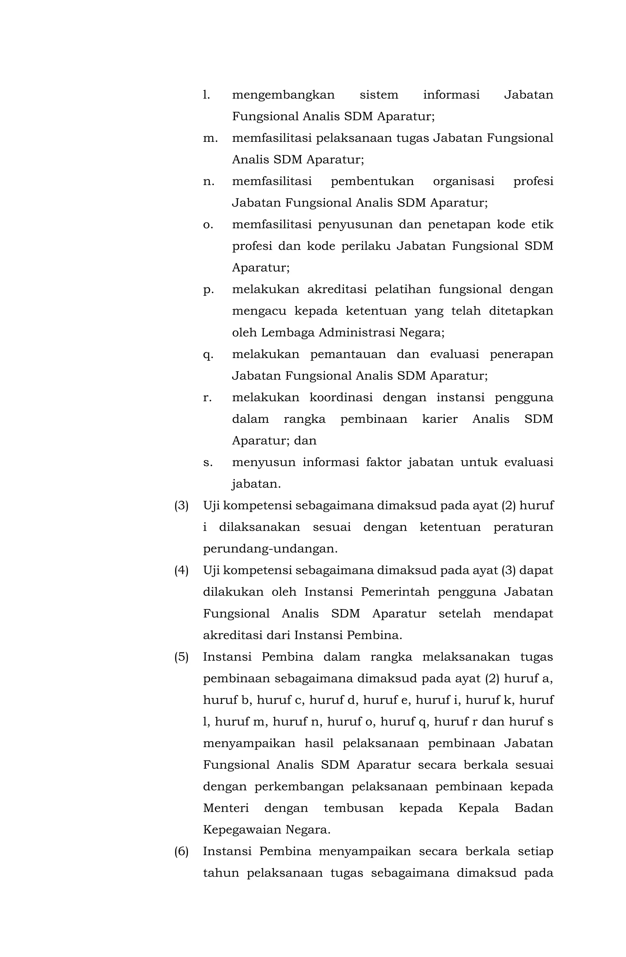 Permenpan no 37 tahun 2020 ttg jft analis sdm | PDF