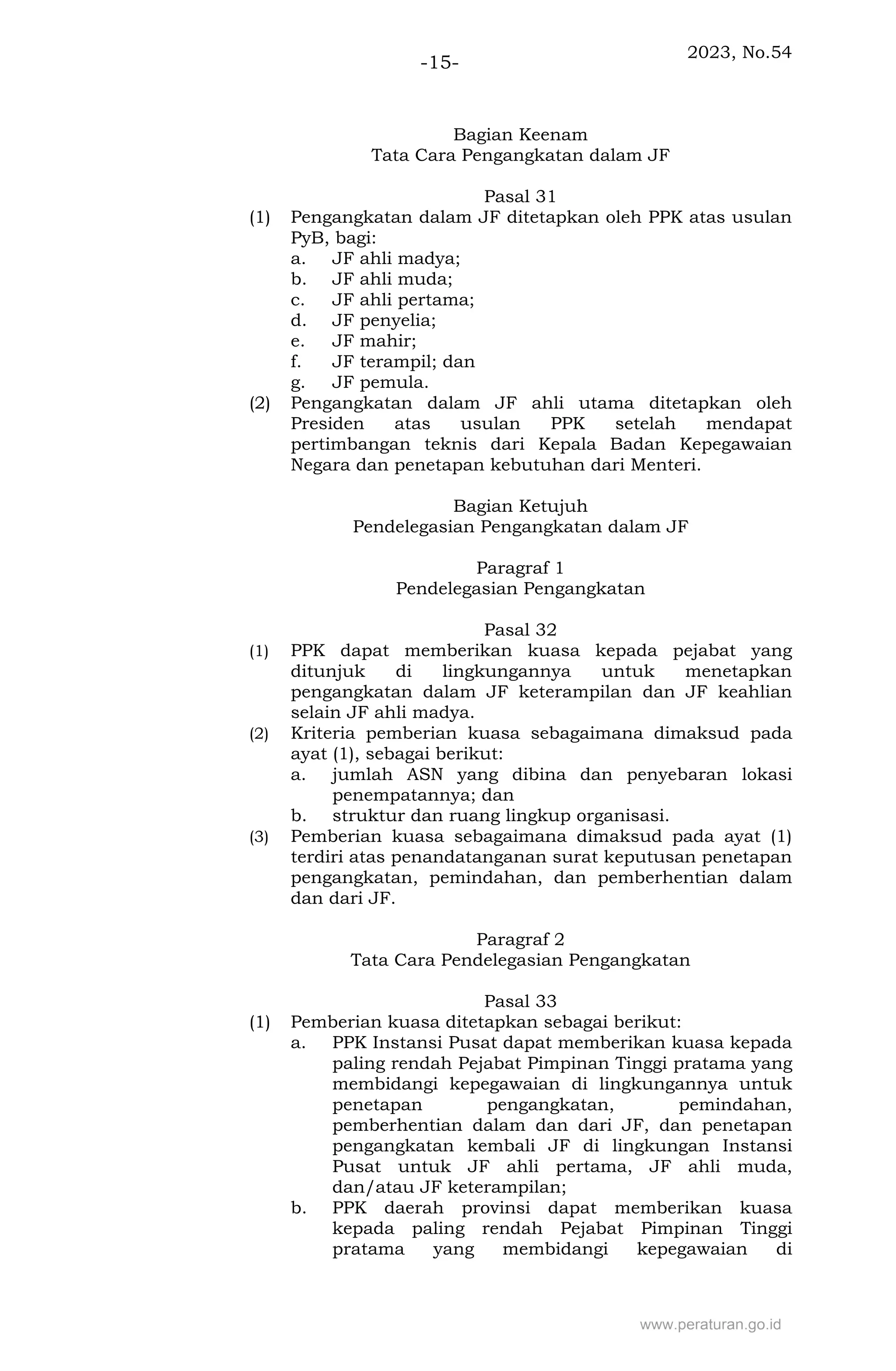 PermenpanRB No. 1 th 2023 Jabatan Fungsional.pdf