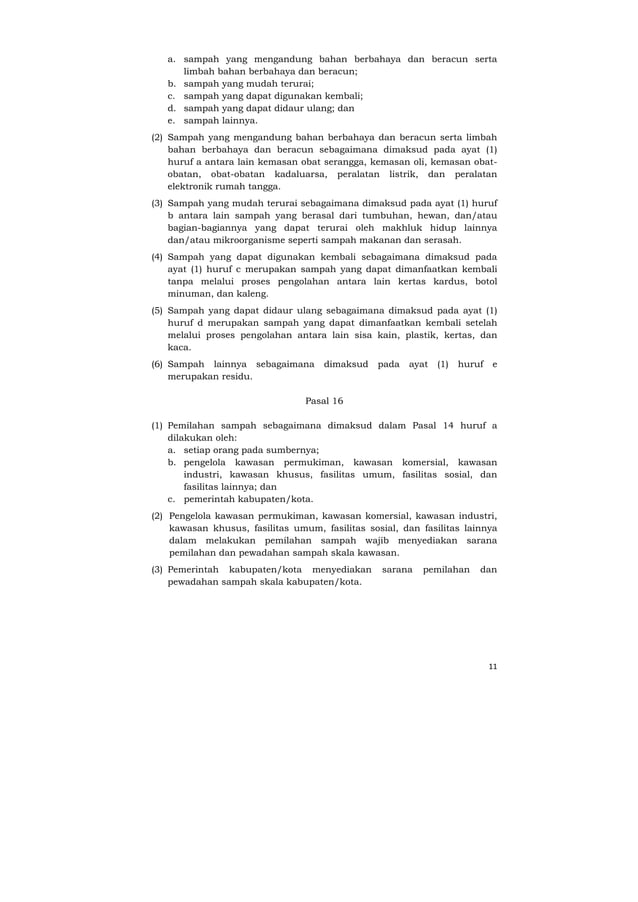 Permen PU Nomor 3 Tahun 2013 tentang Penyelenggaraan Prasarana Dan ...