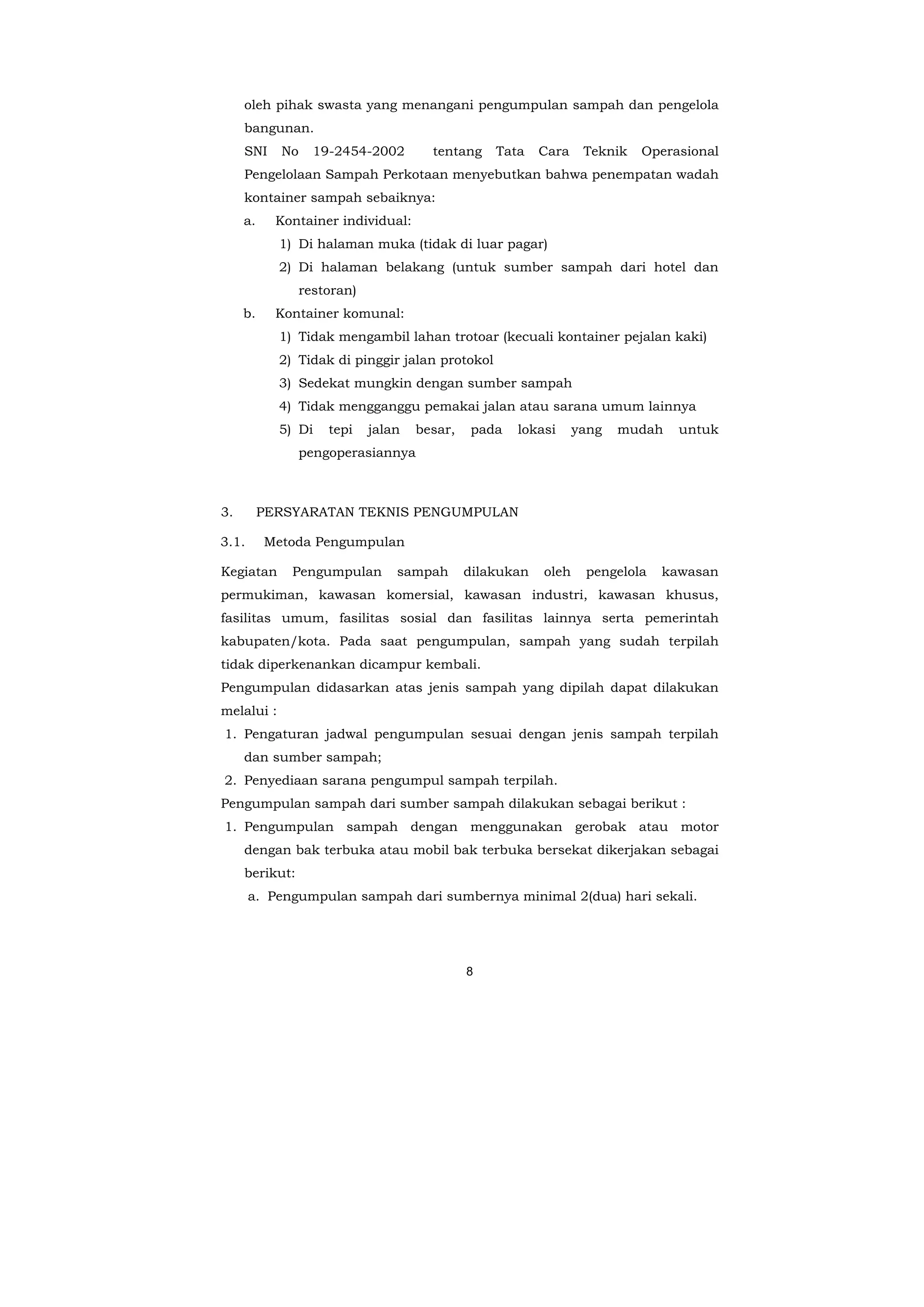 Peraturan Menteri, Pekerjaan Umum, Permen PU, Prasarana, Sarana ...