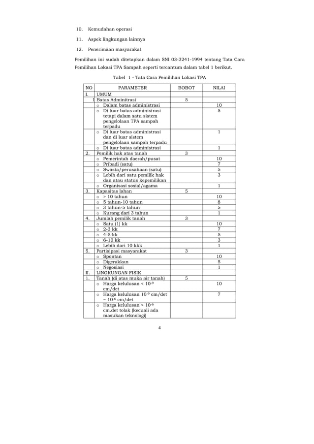 Permen PU Nomor 3 Tahun 2013 tentang Penyelenggaraan Prasarana Dan ...