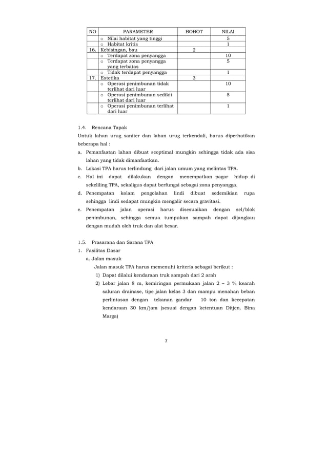 Permen PU Nomor 3 Tahun 2013 tentang Penyelenggaraan Prasarana Dan ...