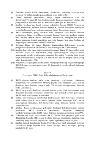 Permen pu05 2014 rk#k | PDF