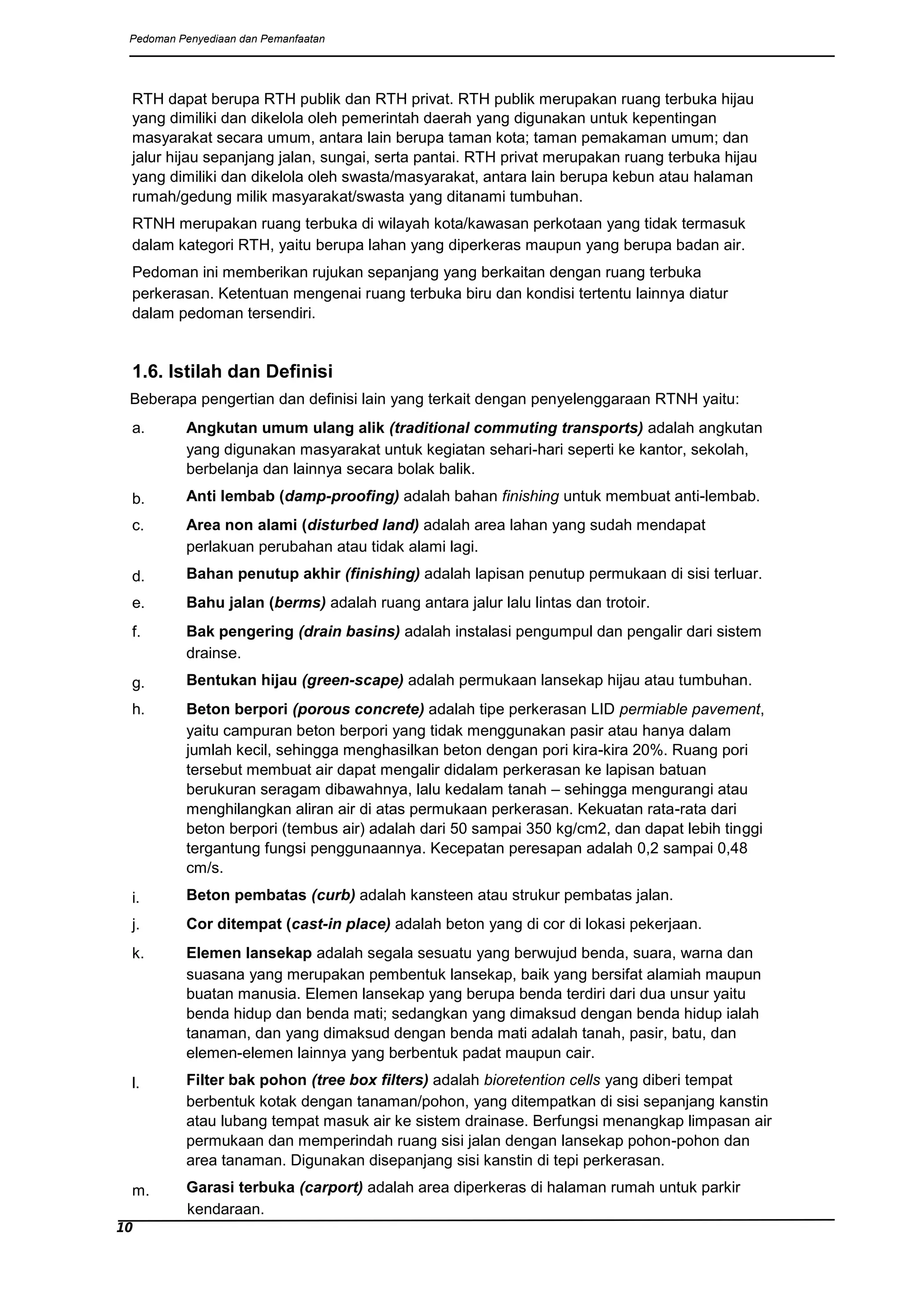 Permen PU Nomor 12 Tahun 2009 tentang Pedoman Penyediaan Dan ...