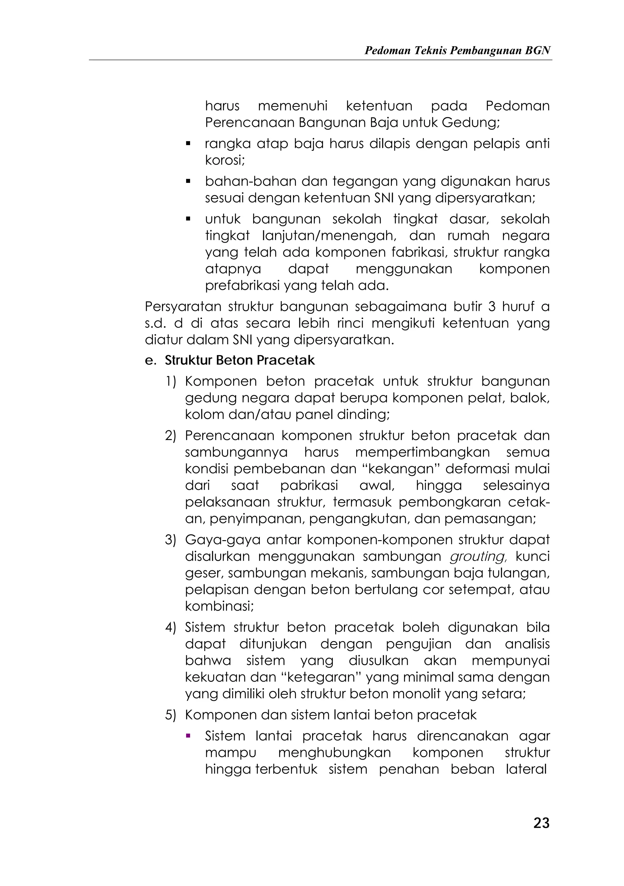 Permenpu 45 2007 Pedoman Teknis Pembangunan Bangunan Gedung Negara | PDF