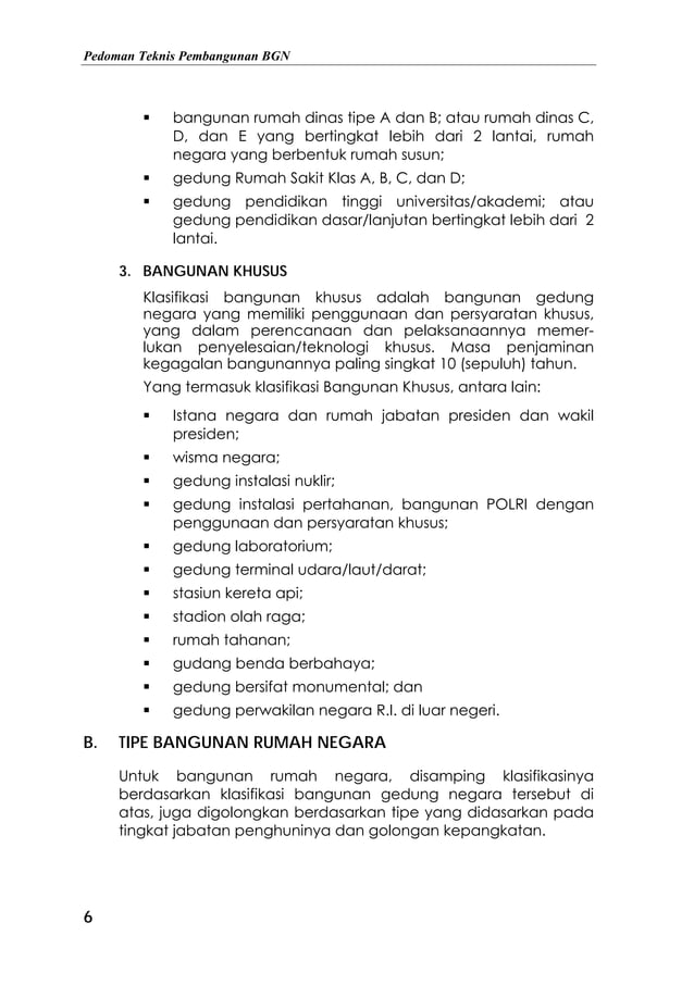 Permenpu 45 2007 Pedoman Teknis Pembangunan Bangunan Gedung Negara | PDF