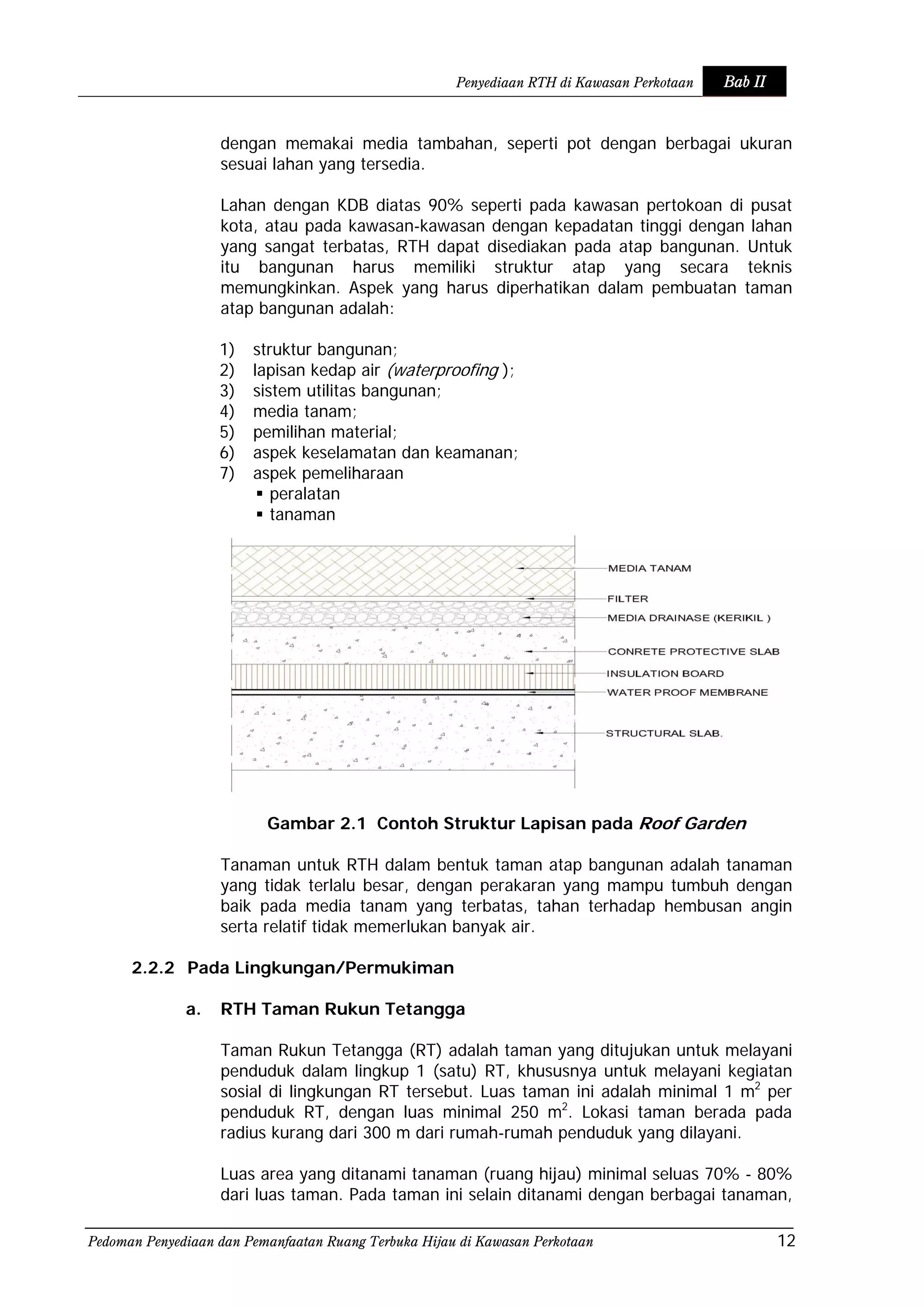 Permen pu no. 5 tahun 2008 tentang rth | PDF