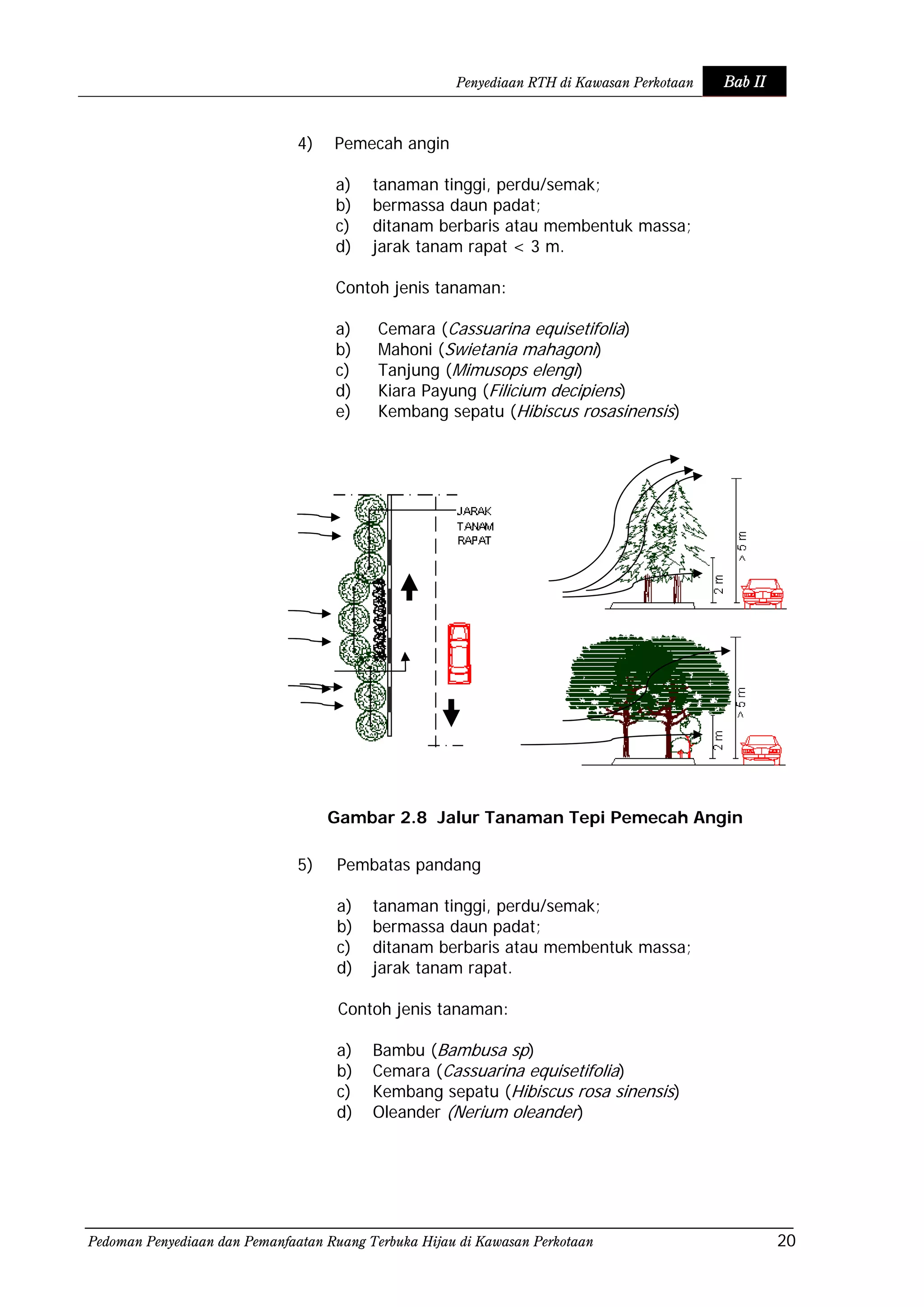 Permen pu no. 5 tahun 2008 tentang rth | PDF
