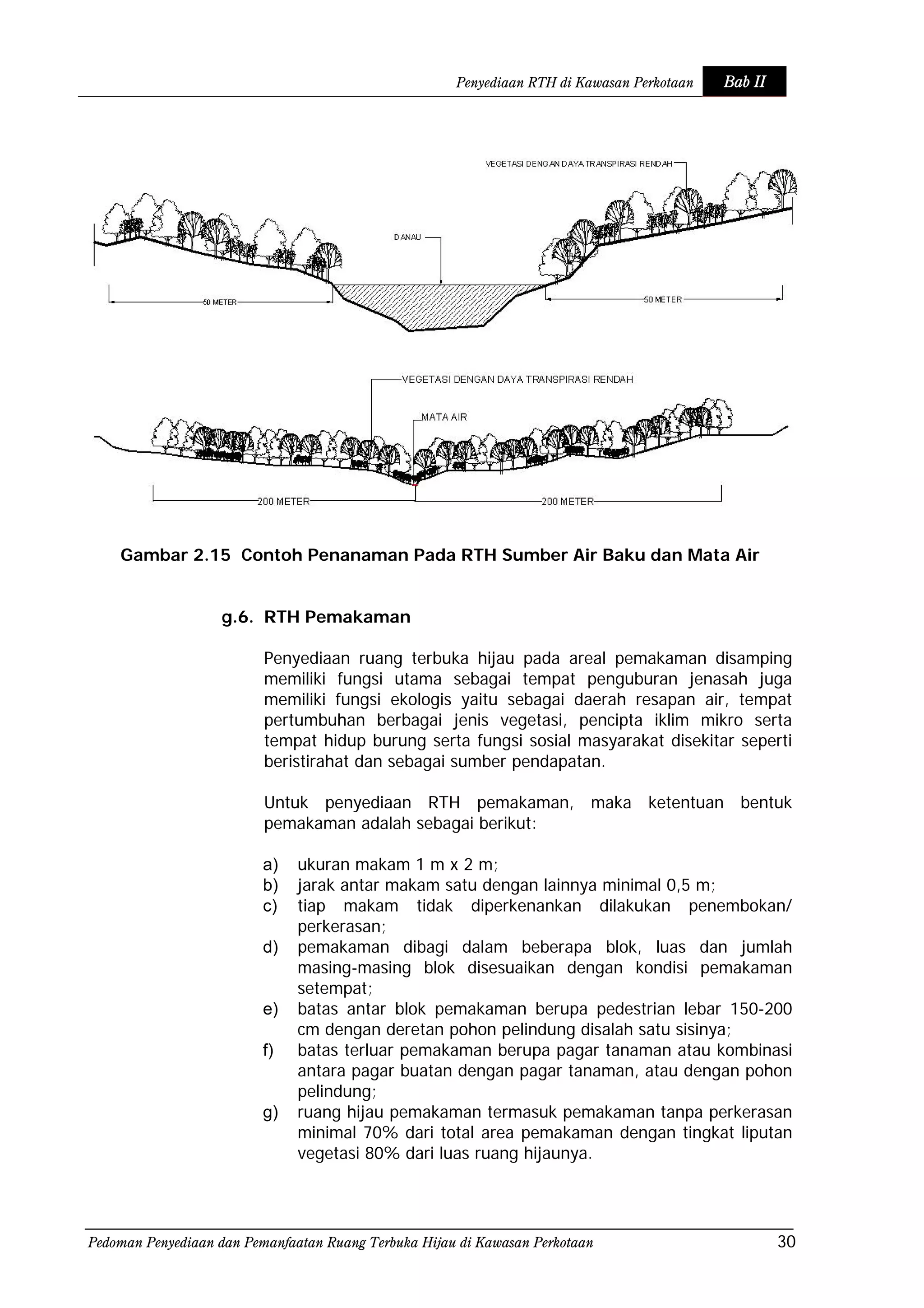 Permen pu no. 5 tahun 2008 tentang rth | PDF