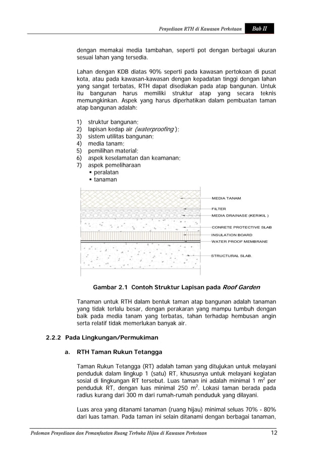 Permen pu no. 5 tahun 2008 tentang rth | PDF