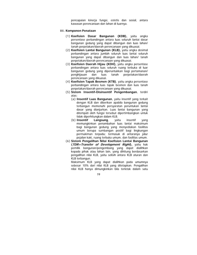 Permen pu no. 6 th.2007 tt pedoman rtbl | PDF