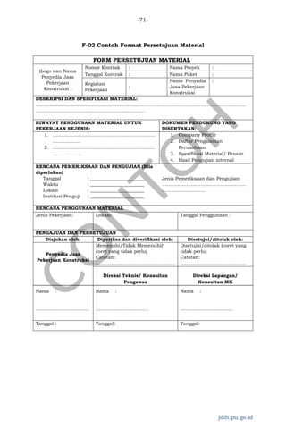 Peraturan Menteri PUPR Nomor 10 Tahun 2021 sebagai acuan dalam pelaksanaan proyek konstruksi.pdf.pdf