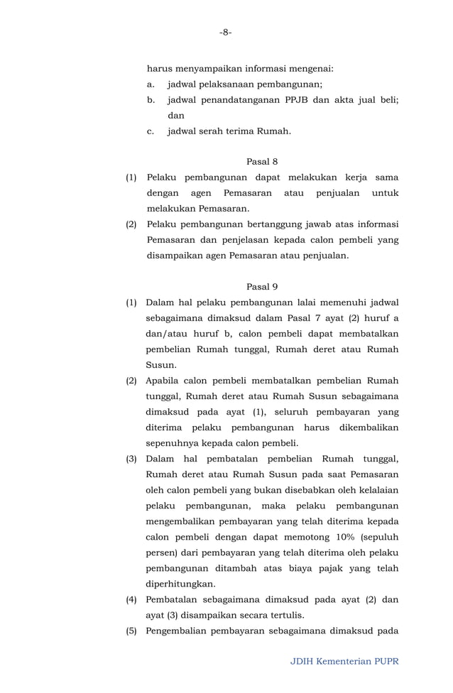 Permen pupr11 2019 | PDF