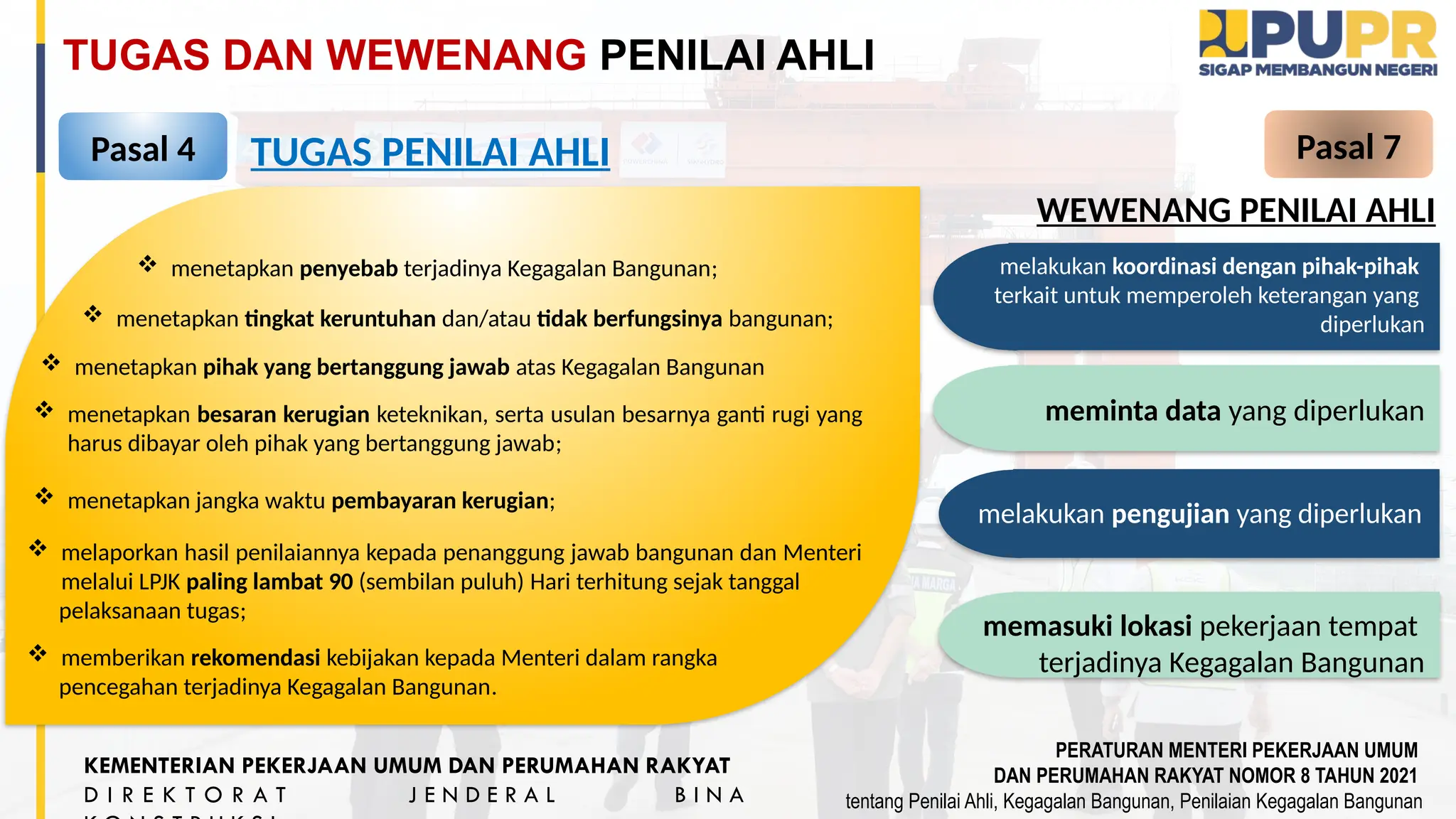 Permen PUPR 8 DAN 9 2021 tentang konstruksi.pptx