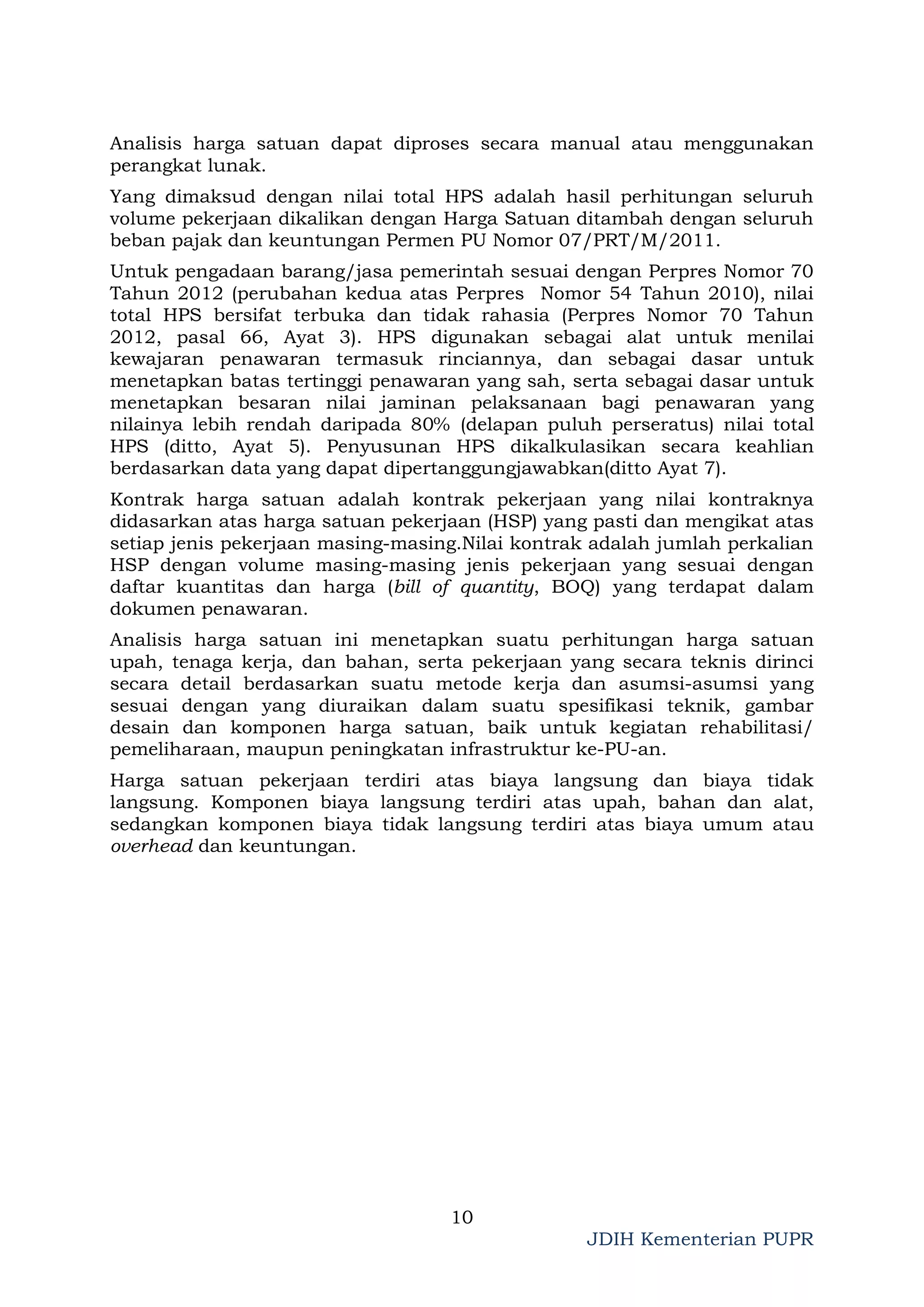 Permen pu pr no.28 tahun 2016 - bidang umum | PDF