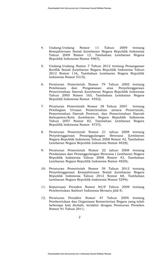 Permensos no. 1 tahun 2013 idn journal | PDF