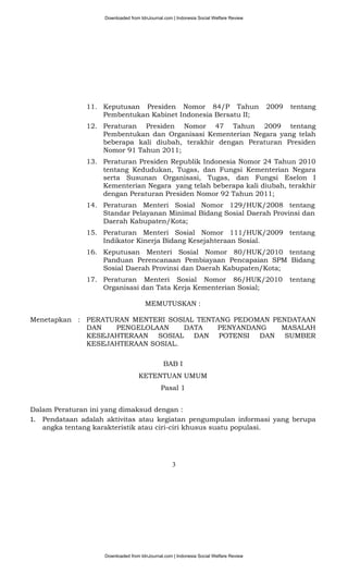 Permensos no. 08 tahun 2012 idn journal | PDF