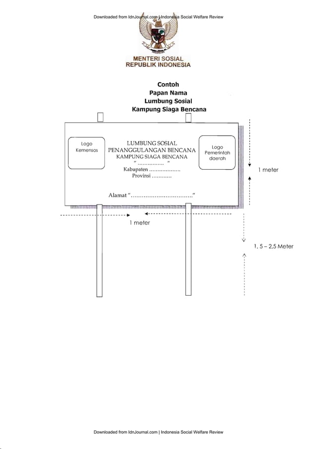 Permensos no. 128 tahun 2011 idn journal | PDF