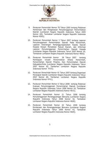 Permensos no. 128 tahun 2011 idn journal | PDF