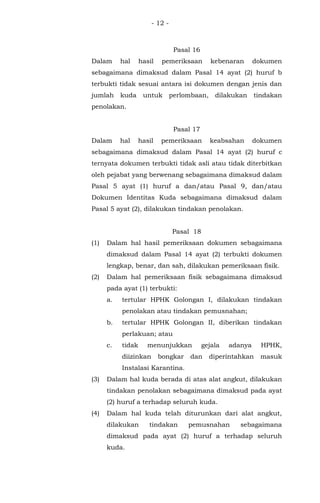 Permentan No 28 Tahun 2018 indonesia kementrian | PDF