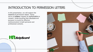 permission-letter-format , How to write a permission letter | PPTX