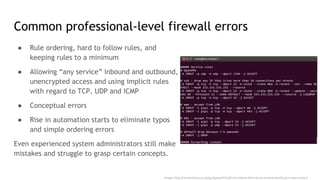 Teaching Firewall Configuration in a Game Environment | PPT