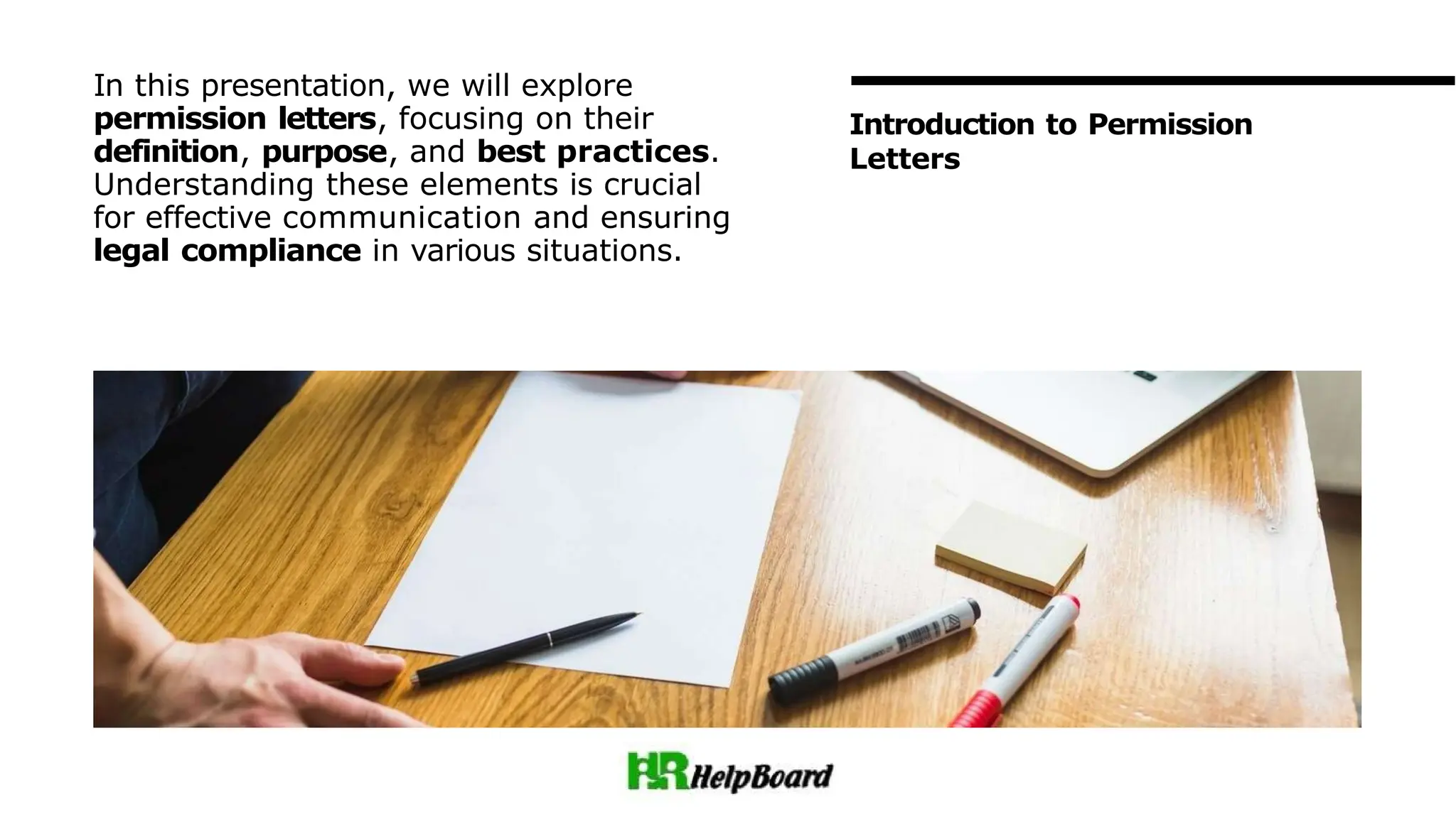 Permission Letter for Event, Permission Letter Sample | PPTX