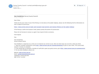 Filming Permission Email Evidence | PPTX