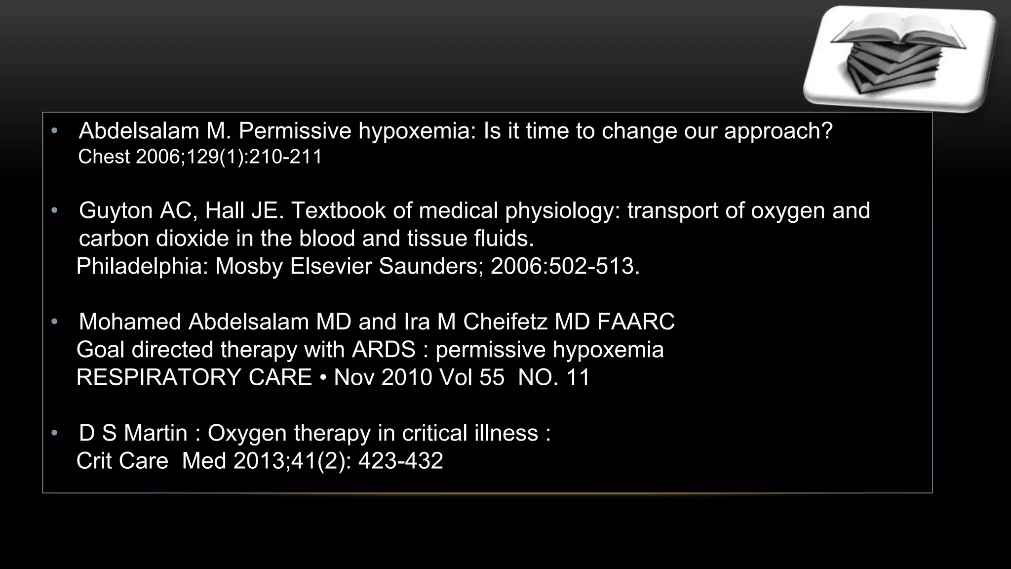 Permissive hypoxemia | PPTX