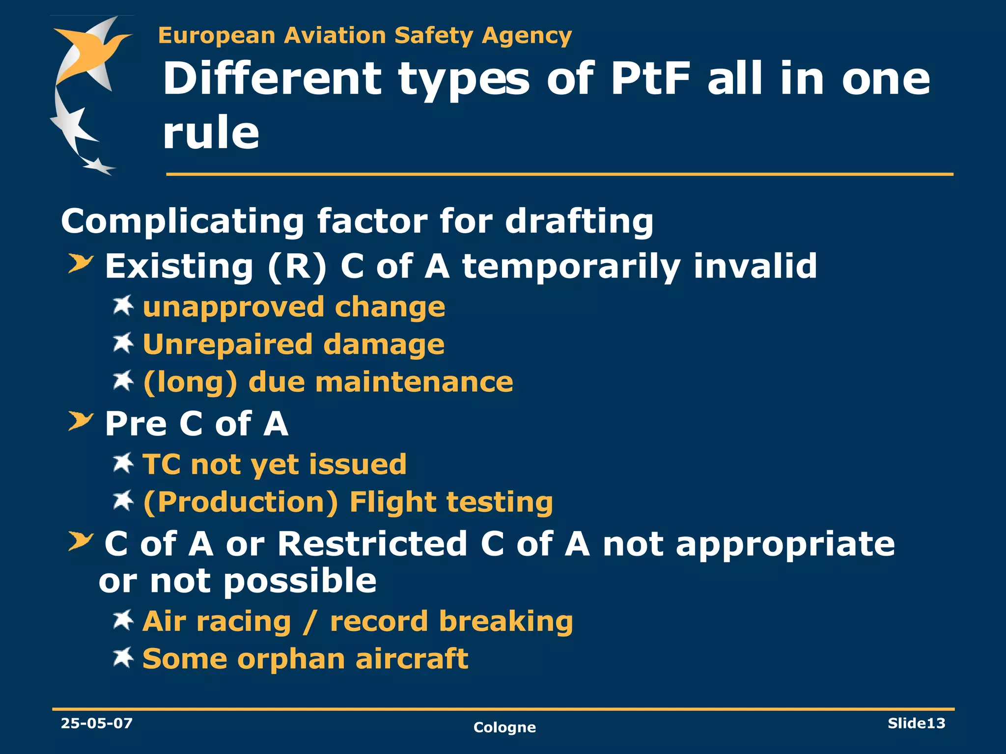 Permit To Fly The New Rules | PPT