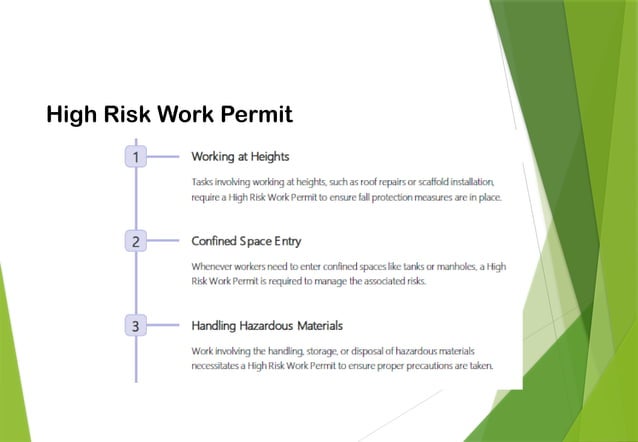 Permit to Work System - Control of Work System | PPT