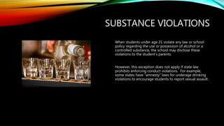 Unit II: Permitted Disclosures | PPT