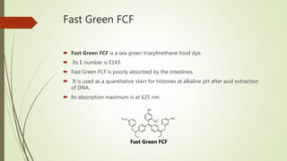 Permitted synthetic colors | PPTX