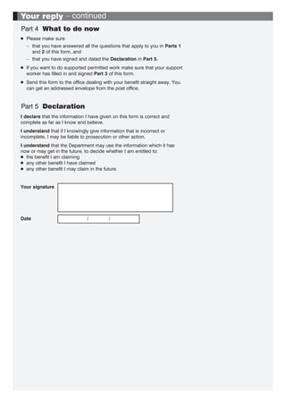 Permitted Work Form | PDF