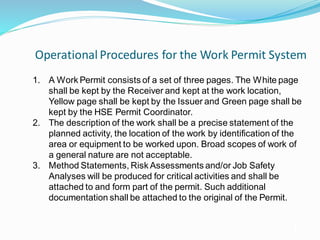 Permit To Work | Work Permit System | Gaurav Singh Rajput | PDF