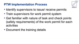 Permit To Work (PTW) System for site (1).pptx