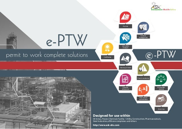 Permit to Work (PTW) Software: Permit Control, Isolation & Control, J…