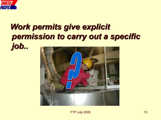 Permit To Work System.ppt