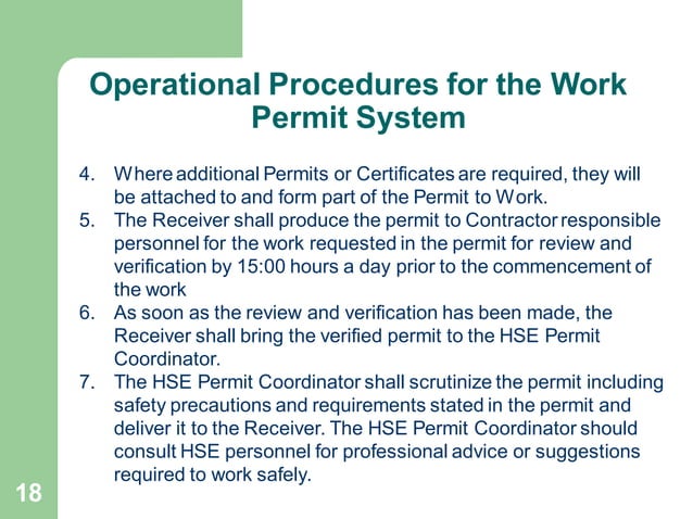 Permit to work training | PDF | Civil Engineering Industry | Industries