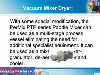 Permix mixing | PPT | Business | Business and Finance