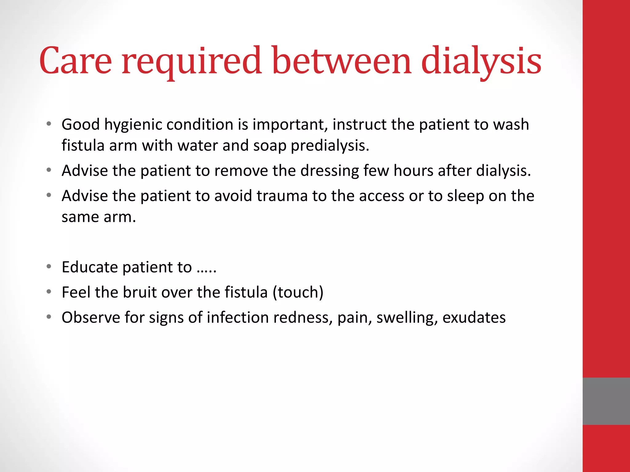 Permnent vascular access | PPTX