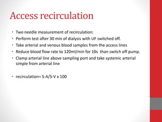 Permnent vascular access | PPTX