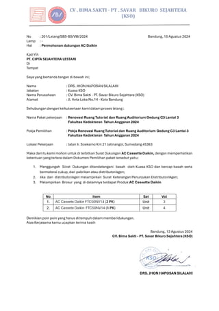 permohonan dukungan BS-SBS AC Daikin.pdf