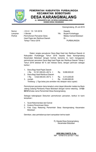 Contoh Proposal Pengajuan Dana Csr Pertamina - Riset