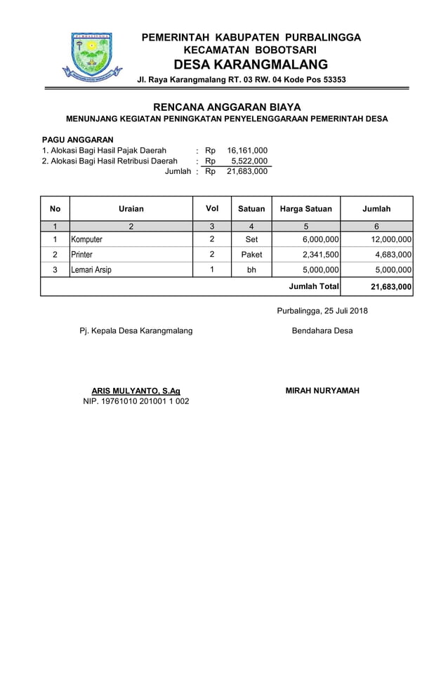 PERMOHONAN PENCAIRAN DANA BAGI HASIL PAJAK DAN RETRIBUSI DAERAH