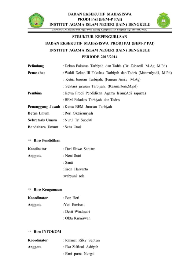 Permohonan sk bem p | DOCX