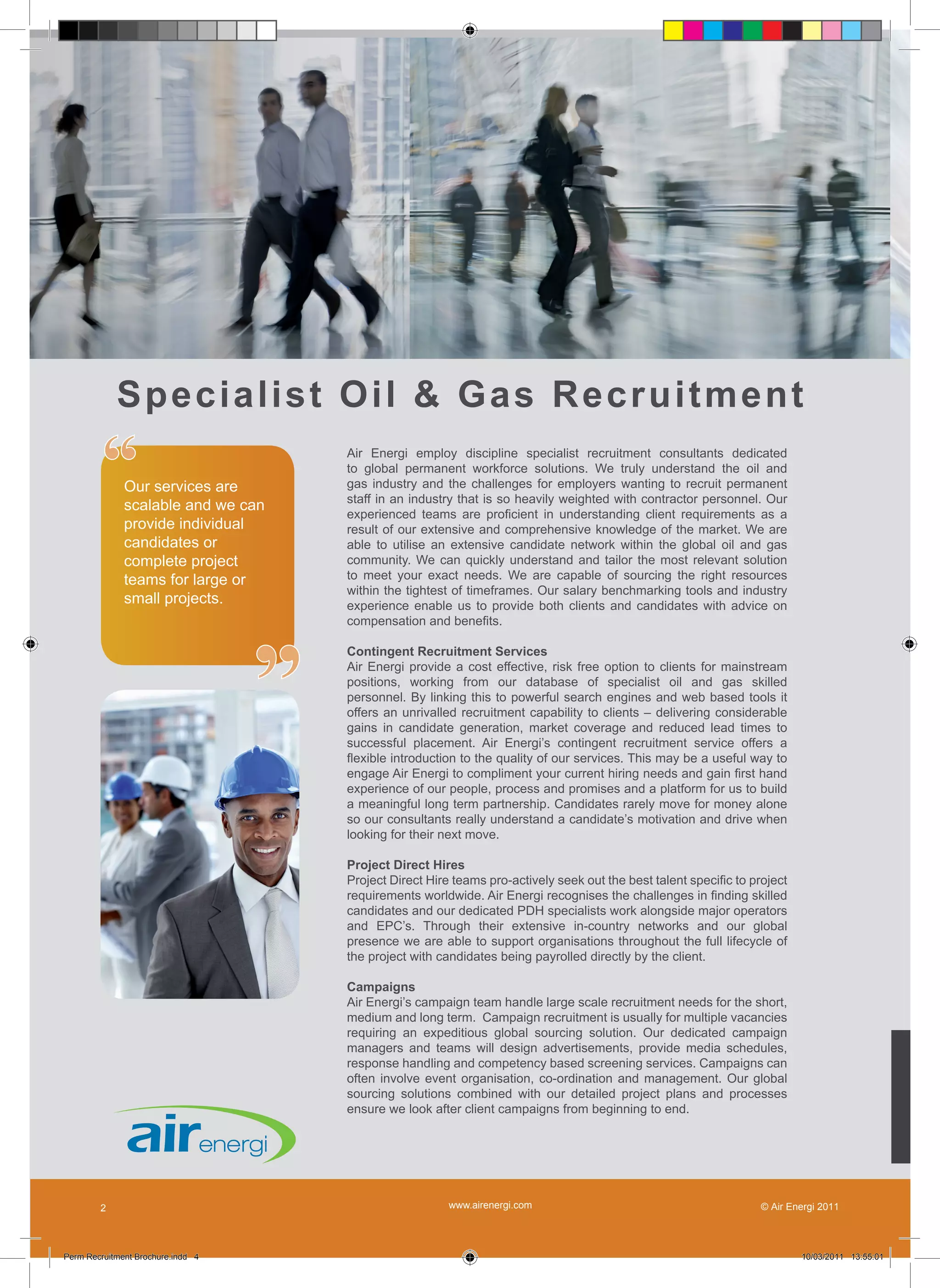 Perm recruitment brochure | PDF | Management Consulting Industry ...