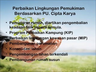Permukiman kumuh (Slum Area) | PPT